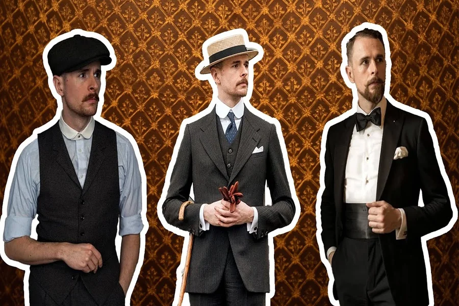 Roaring 20's 1920s Mens Fashion Gatsby Style Explained